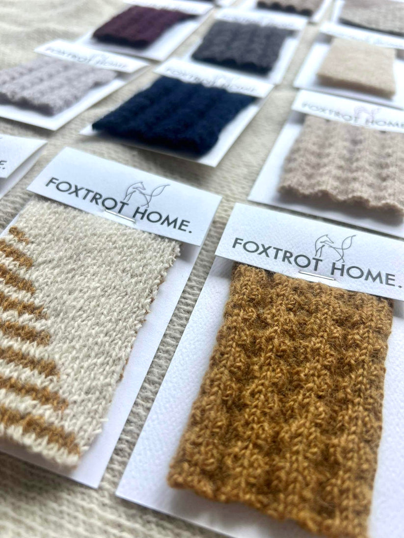 Wool Samples – Foxtrot Home