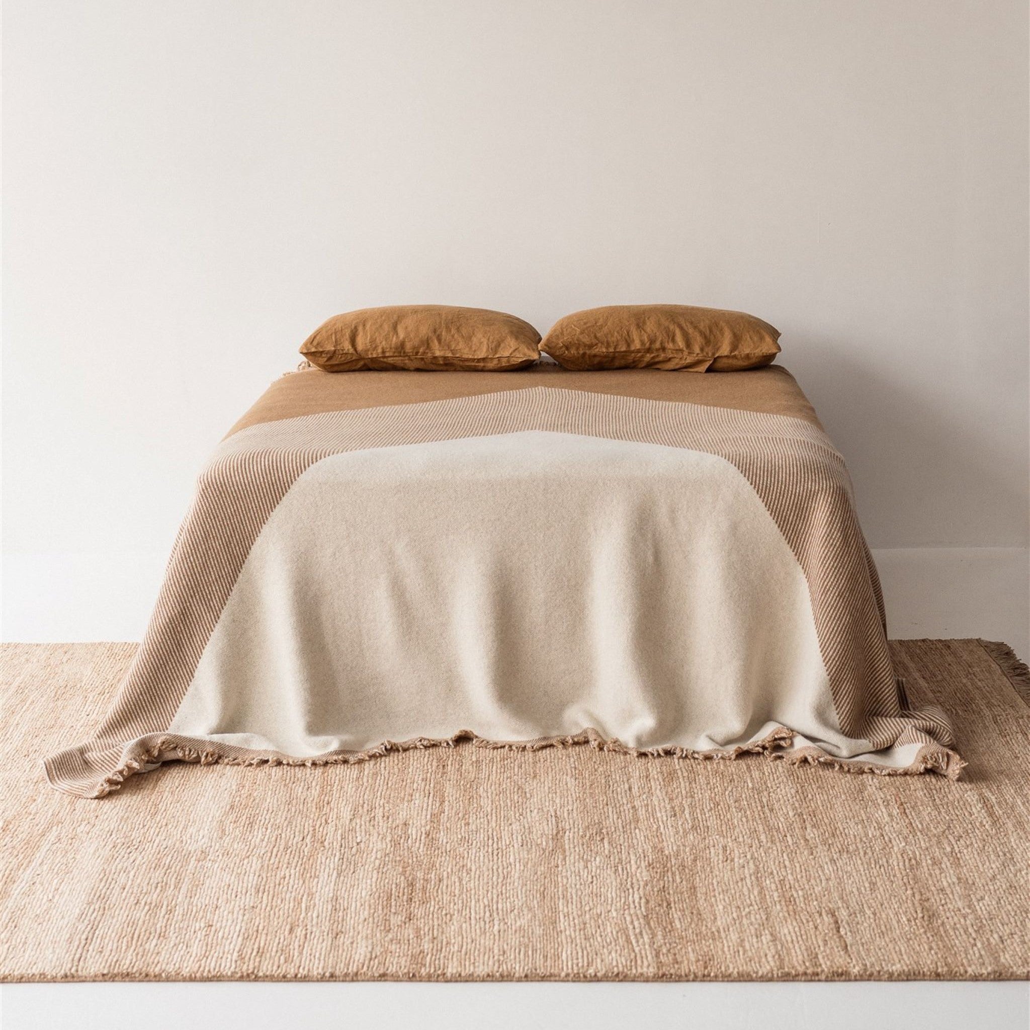 Ginger Honey Wool Bedspread – Foxtrot Home