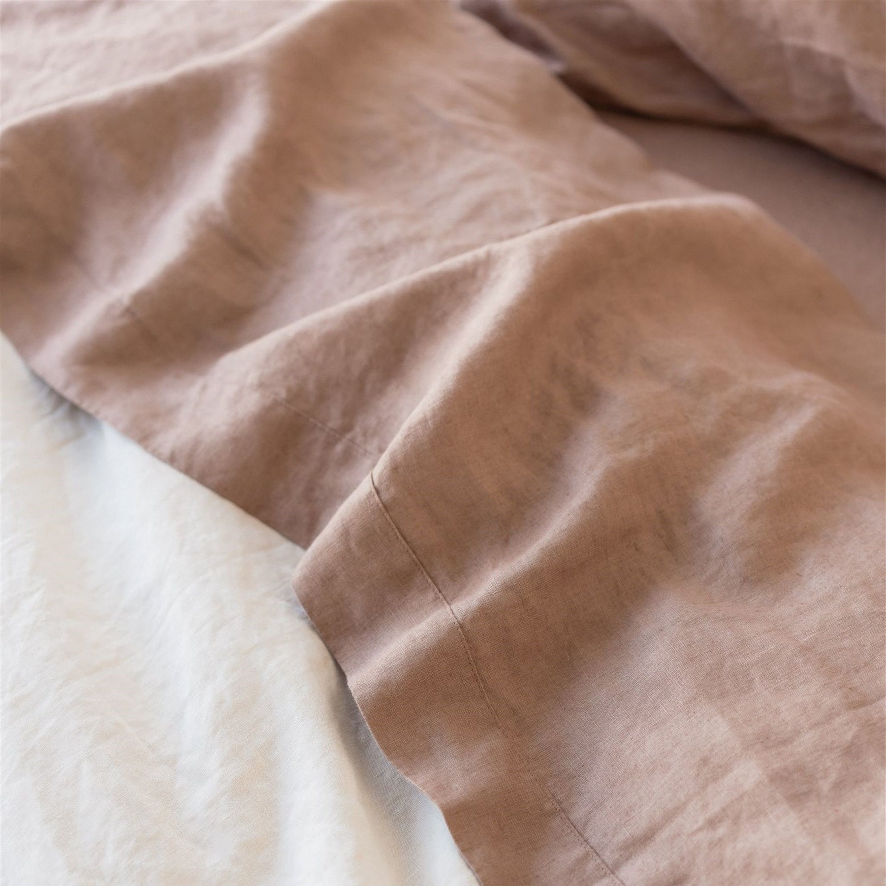 Malt Brown Linen Sheet Set – Foxtrot Home