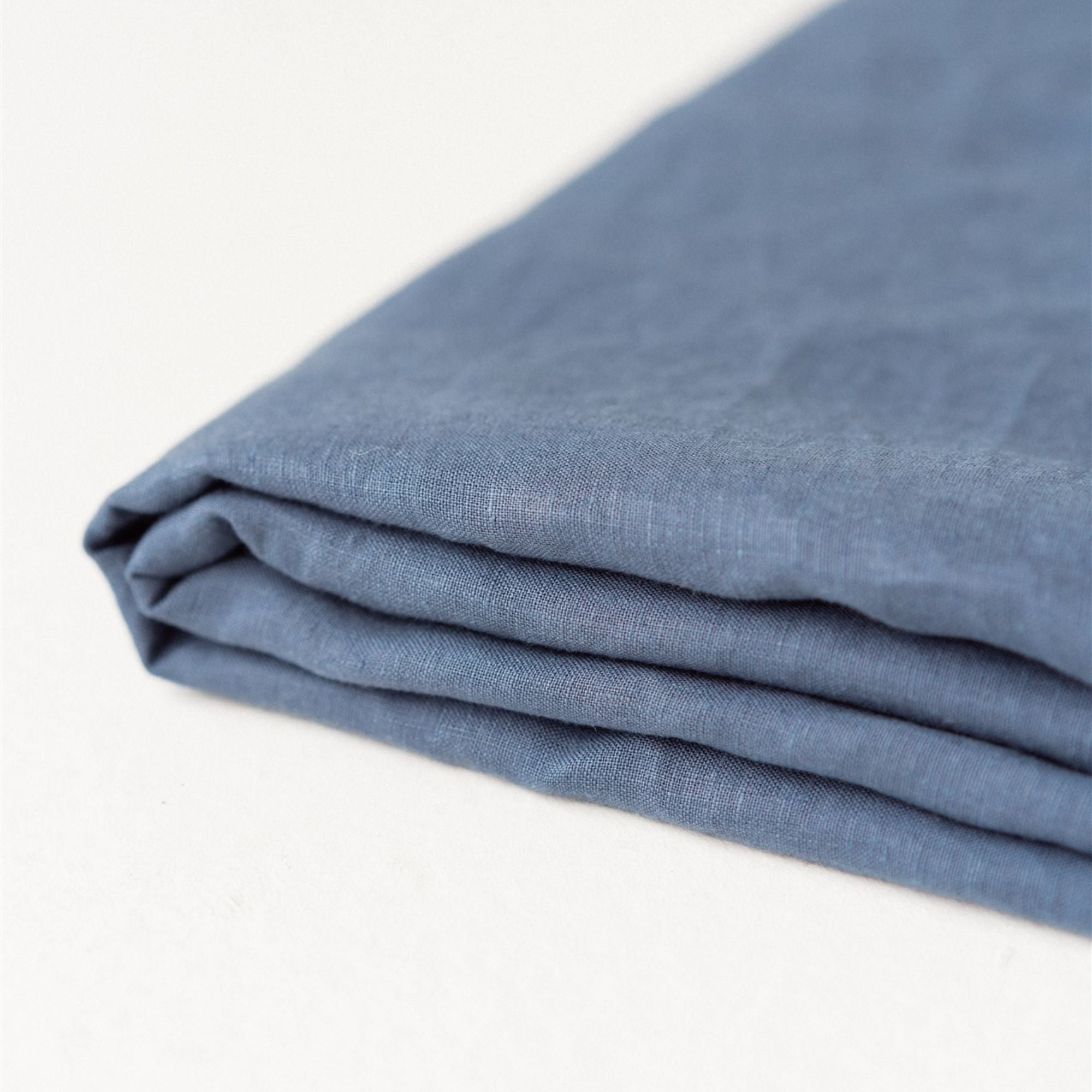 Coastal Blue Linen Sheets Set – Foxtrot Home