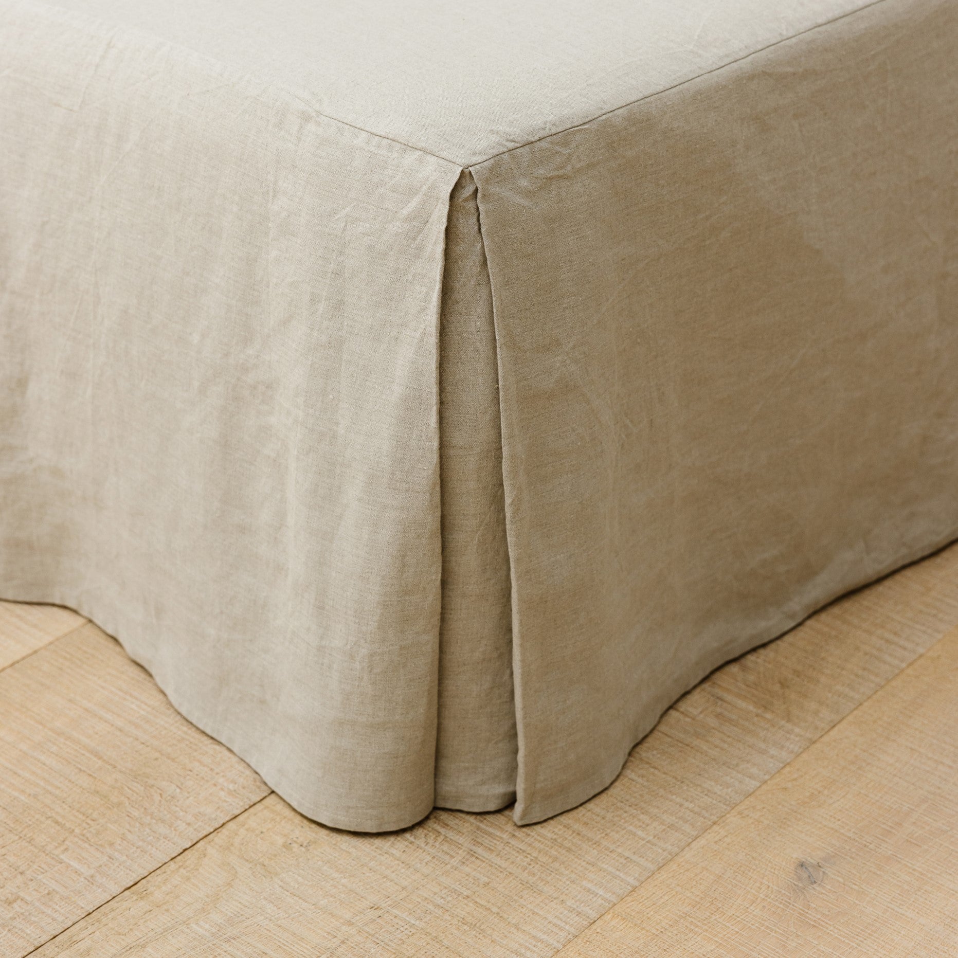 Natural Linen Valance - 35cm Drop – Foxtrot Home