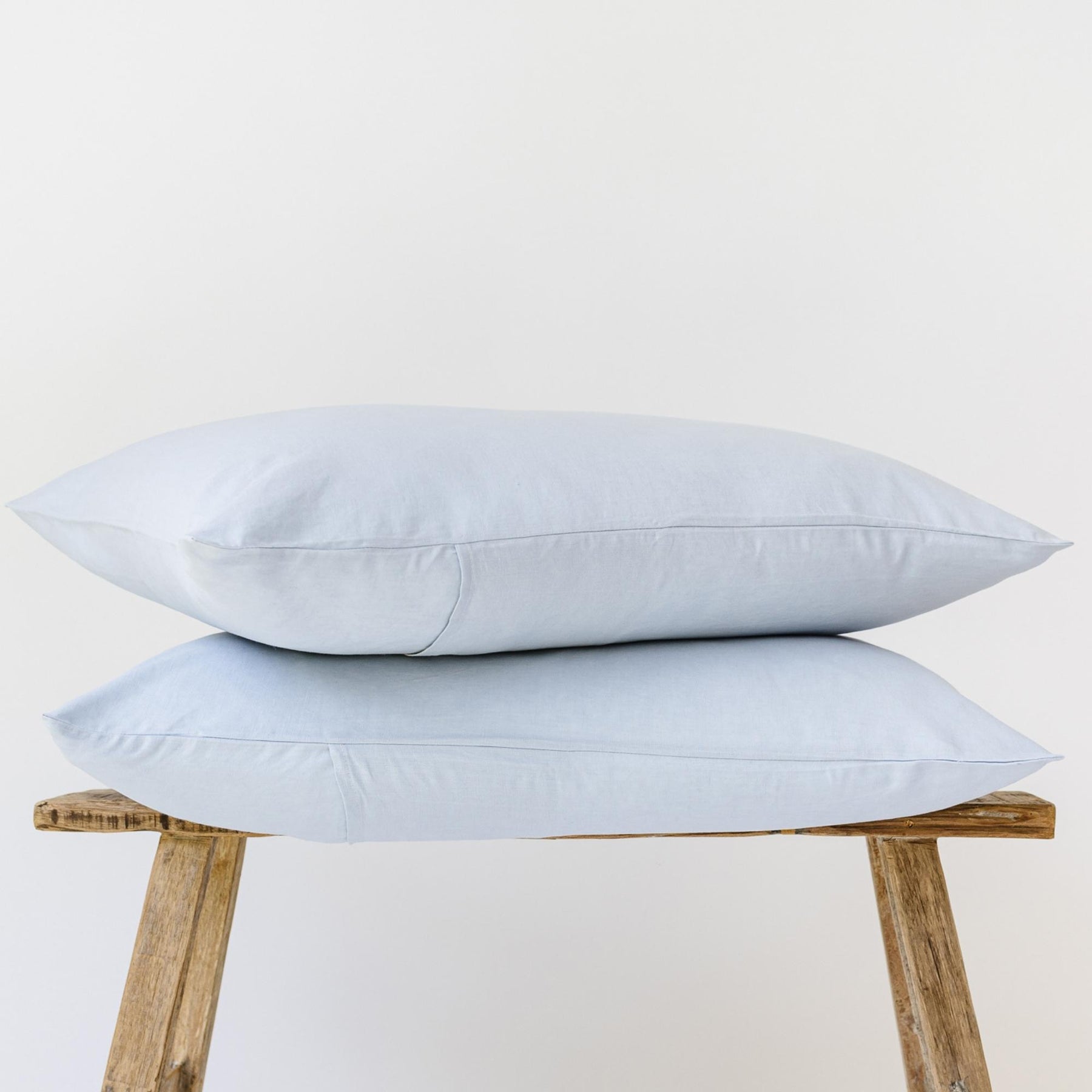 Powder Blue Linen Pillowcases – Foxtrot Home
