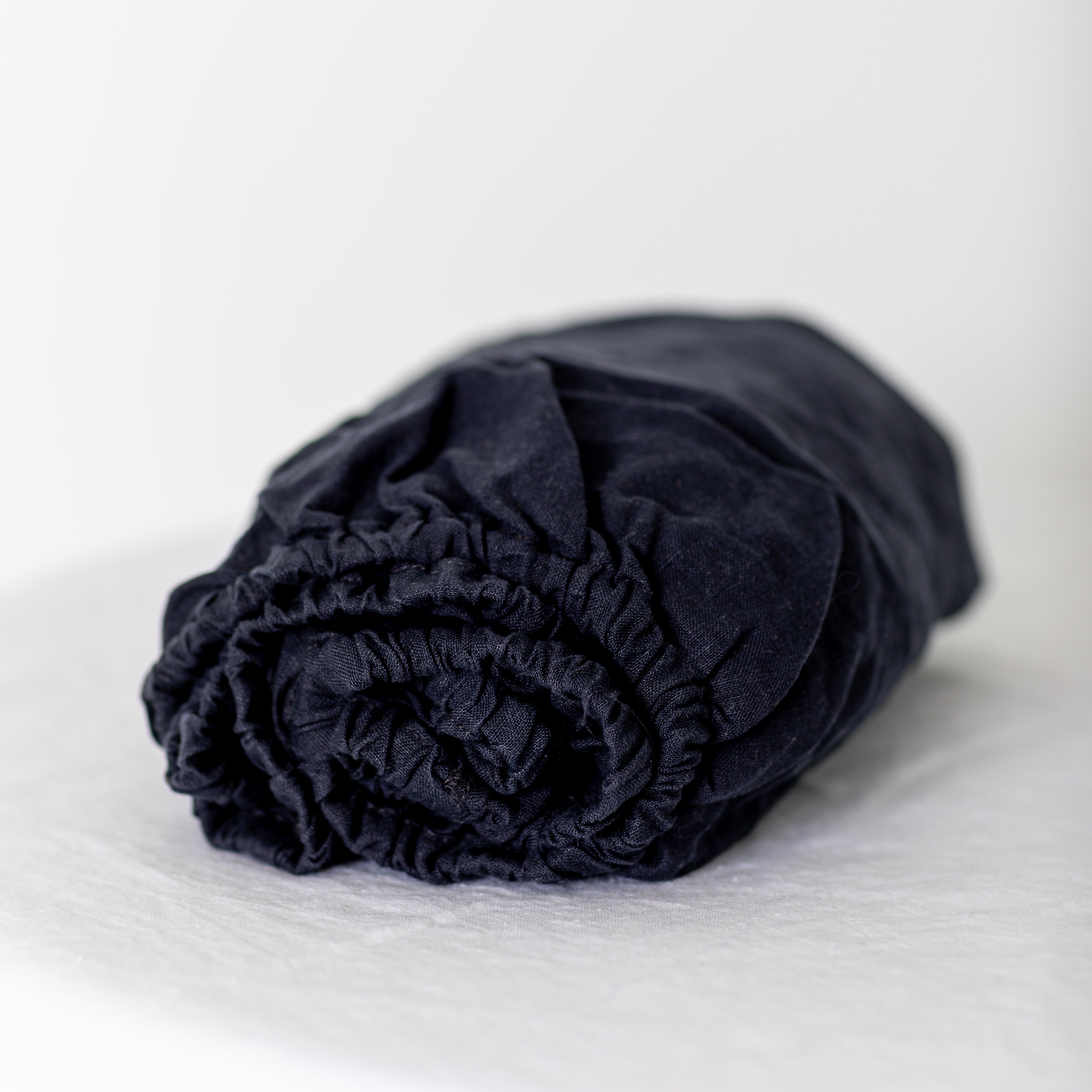 Midnight Blue Linen Cot/Bassinet Sheet – Foxtrot Home