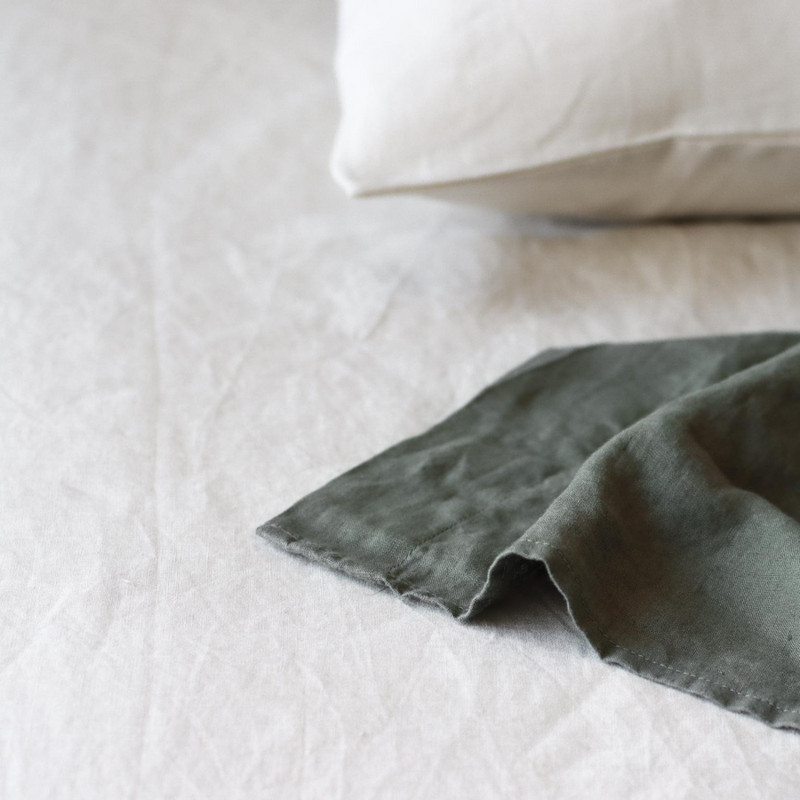 Fitted Sheets - 100% French Linen - Shipping NZ Wide – Foxtrot Home